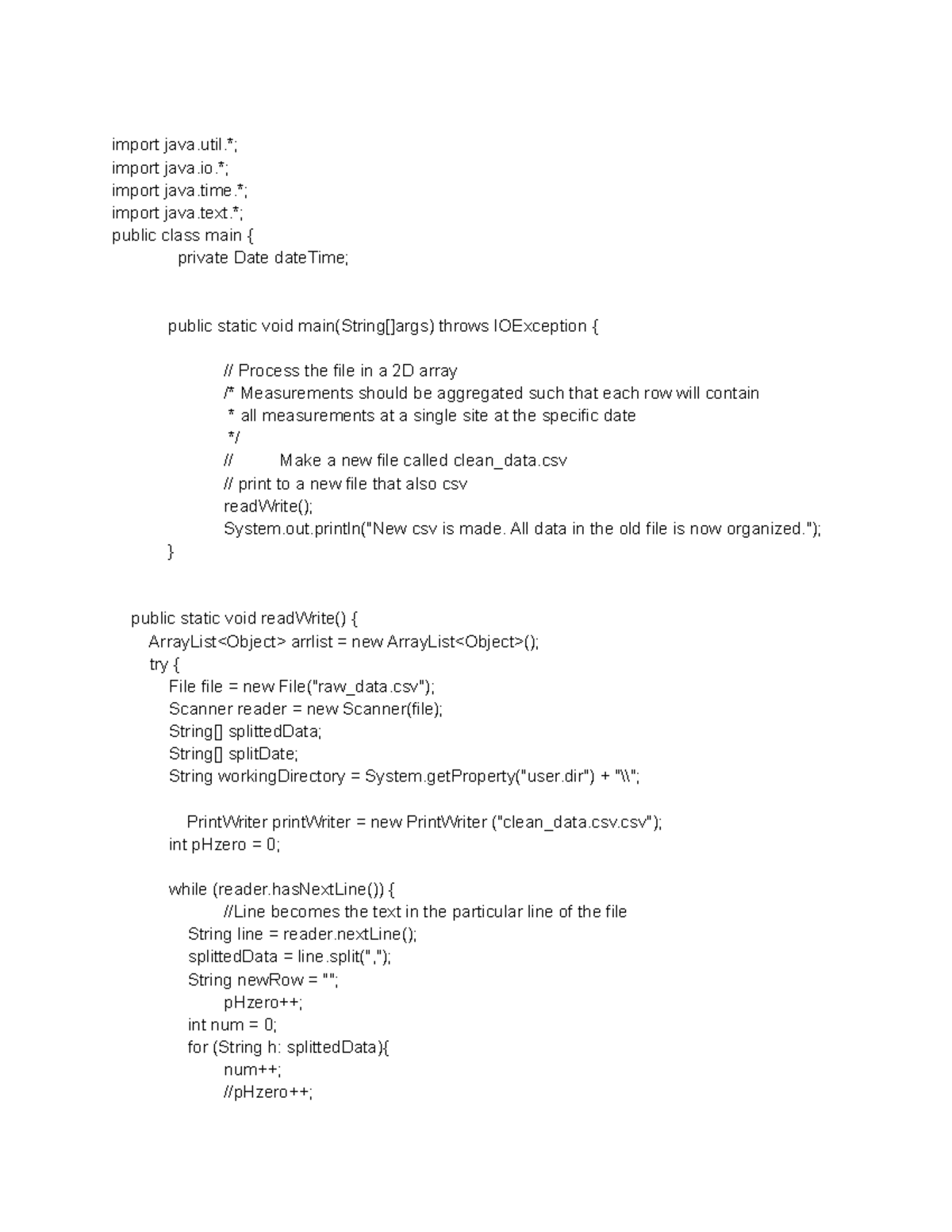 Code Sorting Date Tutorial Work For Computer Science Import Java Import Java Import Java 4554