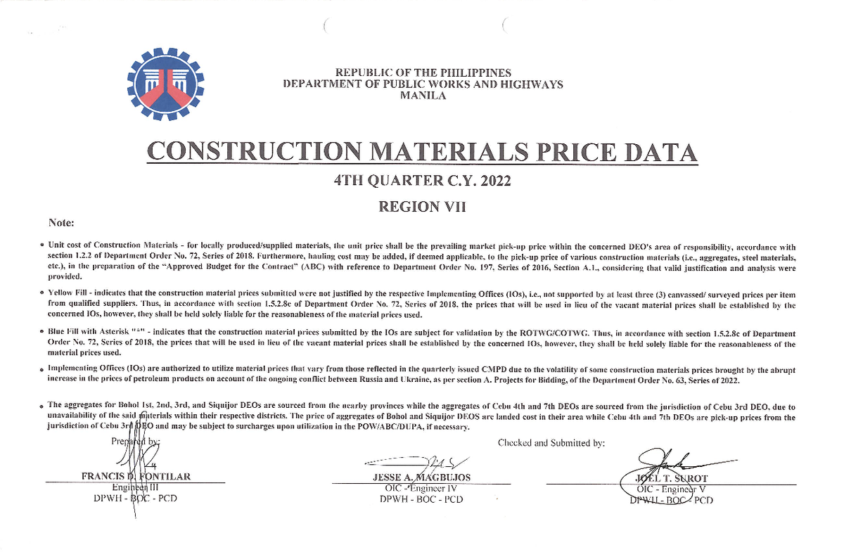 11. Region 7 - 4TH QTR CY 2022 CMPD - REPUBLIC OF THE PHILIPPINES ...