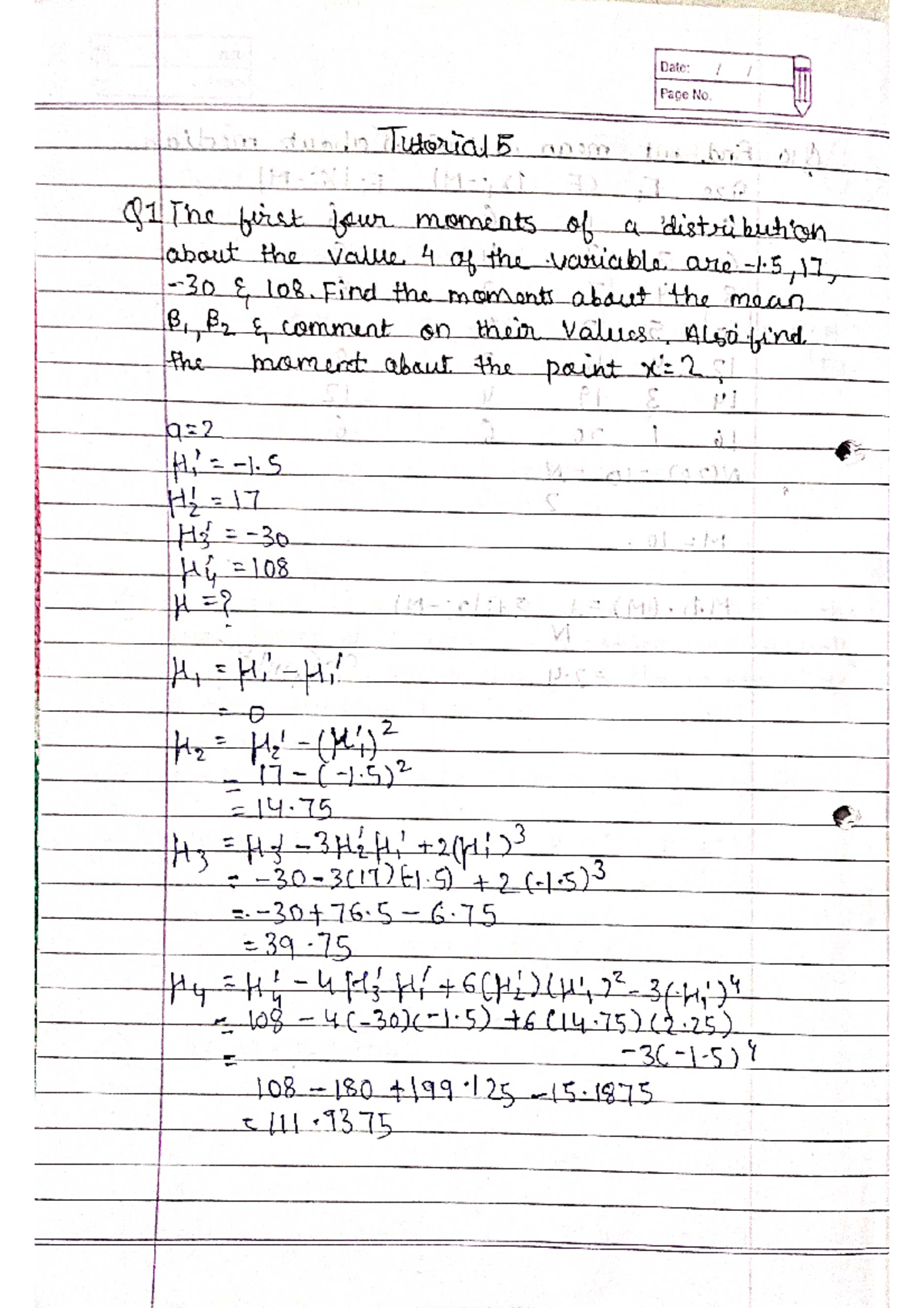 T 5 - TUTORIAL GTU - Information Technology - Studocu