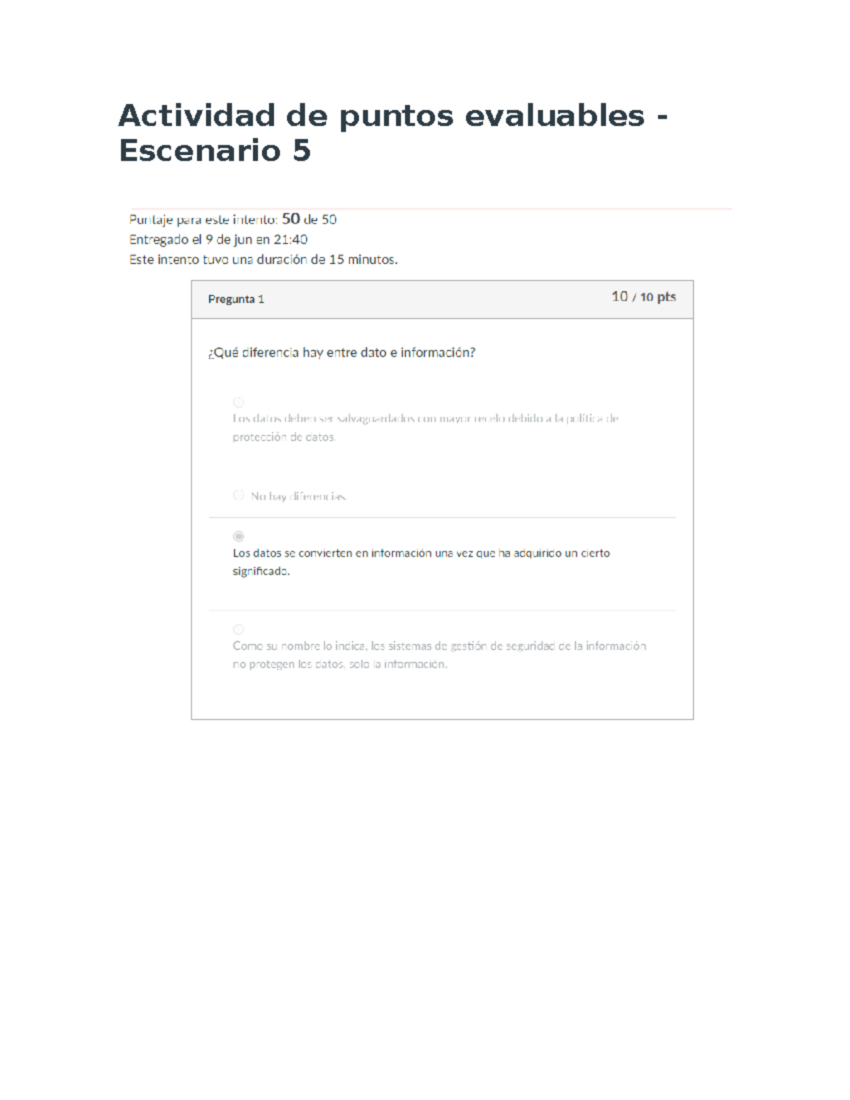 Actividad de puntos evaluables Escenario 5 - Fundamentos de Gestión Informática - Studocu