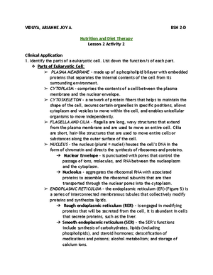 Module VI Nutrition for Health, Fitness, and Illnesses - Module VI ...