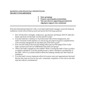 Answer Key - Practice - Financial Management - Answer Key: Chapter ...