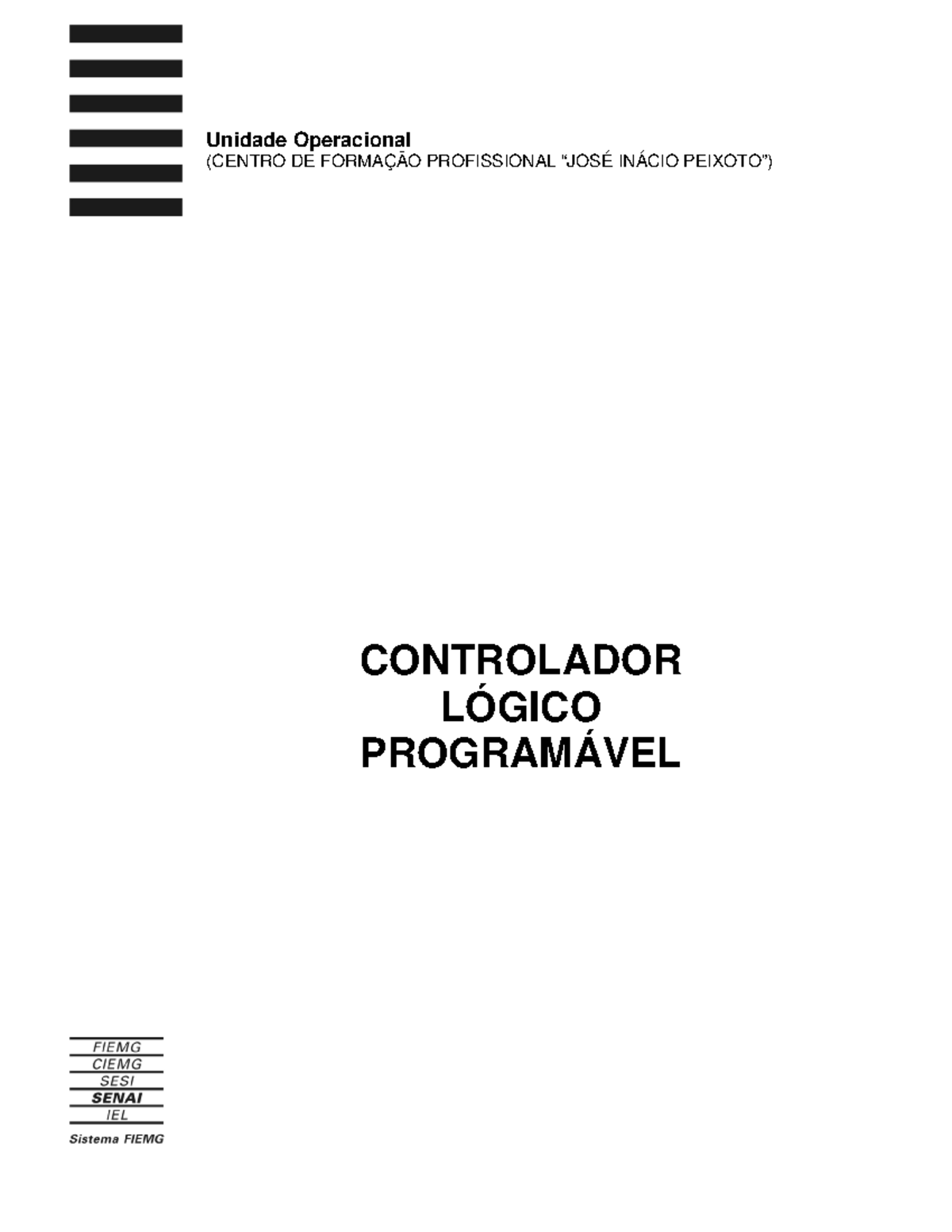 CLP Allen Bradley - CONTROLADOR LÓGICO PROGRAMÁVEL Unidade Operacional ...