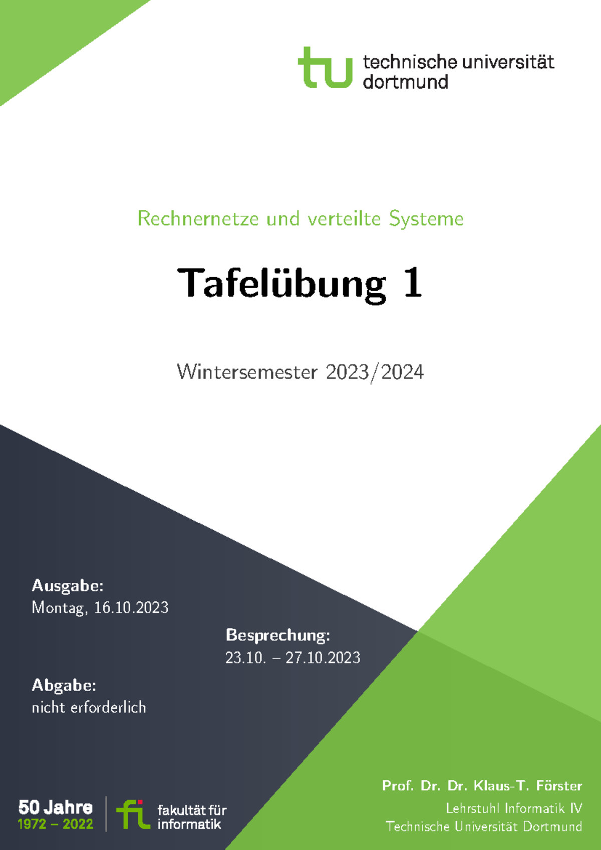 Uebung 1 - Rechnernetze und verteilte Systeme Tafel ̈ubung 1 Wintersemester 2023/ Ausgabe ...