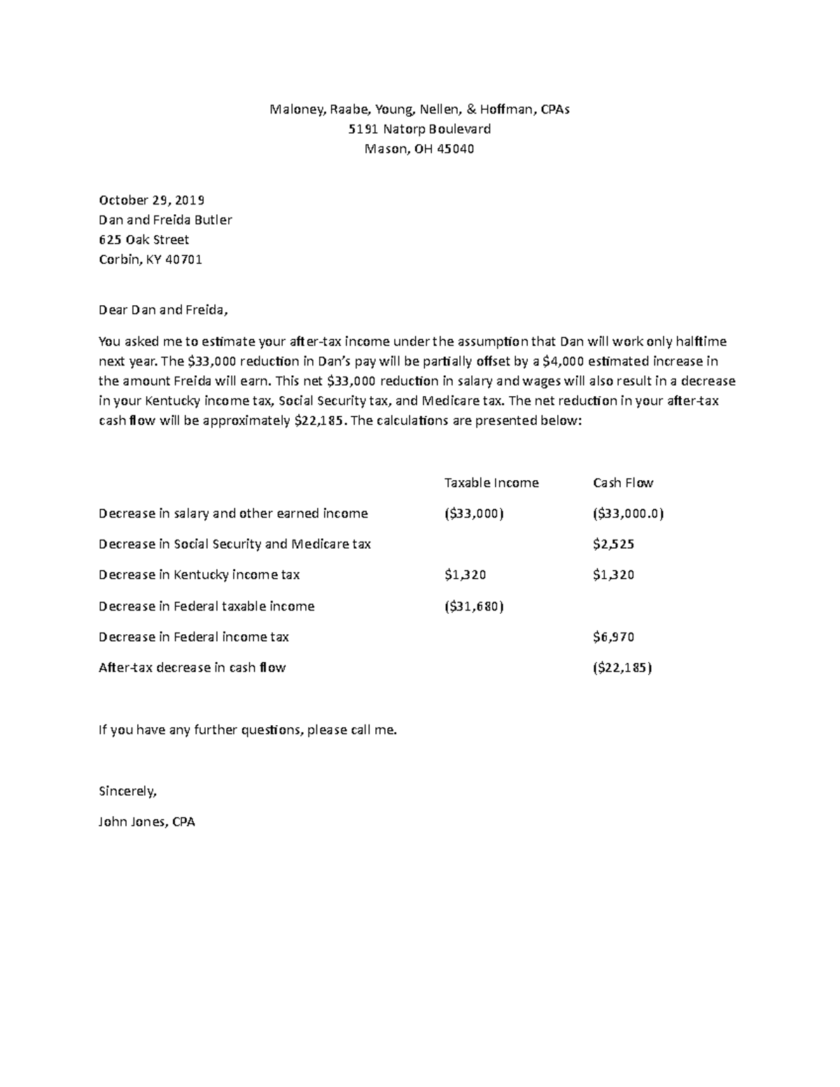 6-2 Final Project Two-Tax Planning Rev1 - Maloney, Raabe, Young, Nellen ...