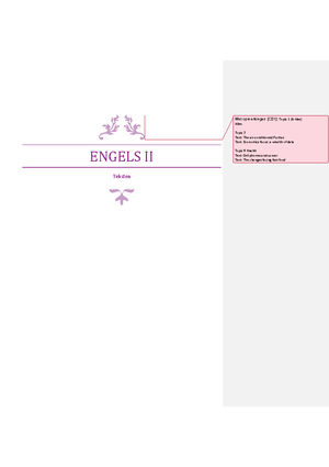 Teksten Engels - opdracht waarin je de gekeken video's over "How to ...