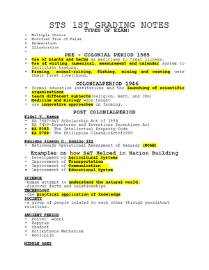 Spiritual SELF - notes - SPIRITUAL SELF One of the four constituents of ...