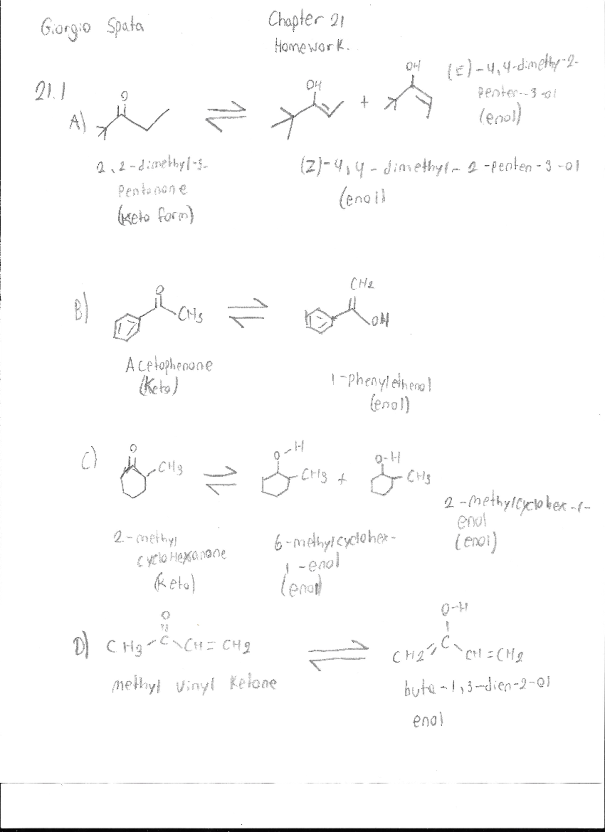 Chemistry 256 Chapter 21 Homework - CHM-113 - Studocu
