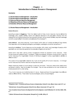 Chapter - 2 - Job Analysis - Chapter - 2 Job Analysis Contents: 2 Job ...