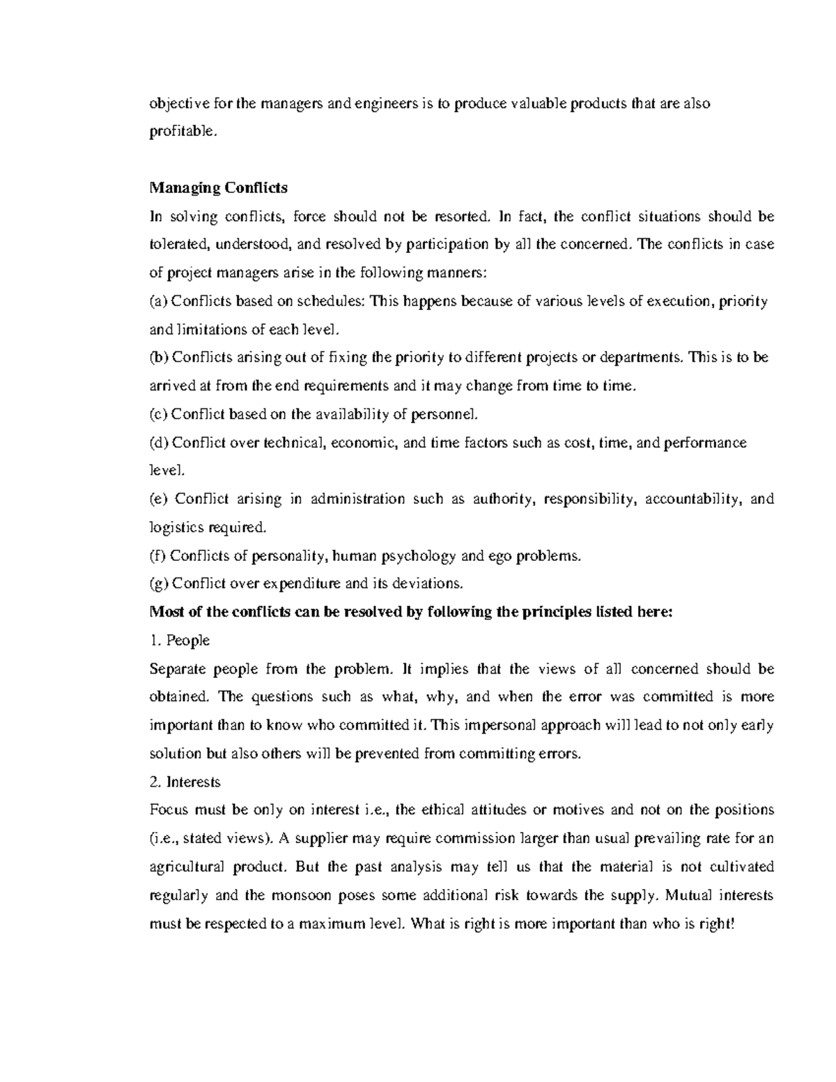 Human Values Ethics-13 - objective for the managers and engineers is to ... Human Values Ethics-13 - objective for the managers and engineers is to ...