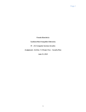 IT 226 Module 2 Activity - Assignment 2-1: Module Two Milestone ...