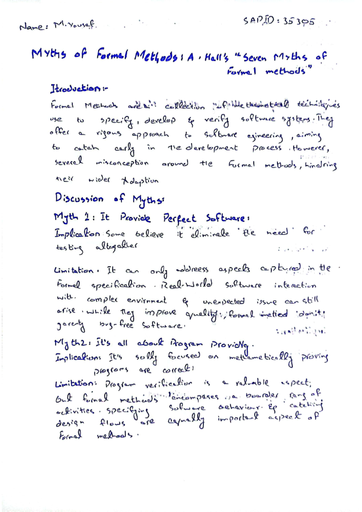 35305 Zuharan - SDDSD - Software Engineering - Studocu