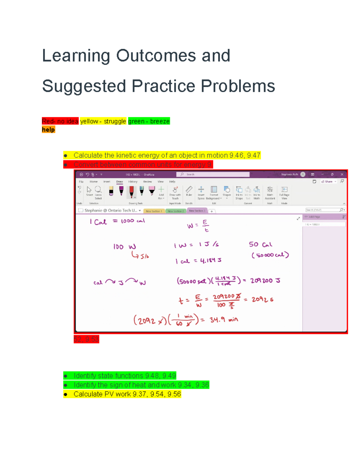 Chap 9 chem - Chapter 9 notes - Learning Outcomes and Suggested ...