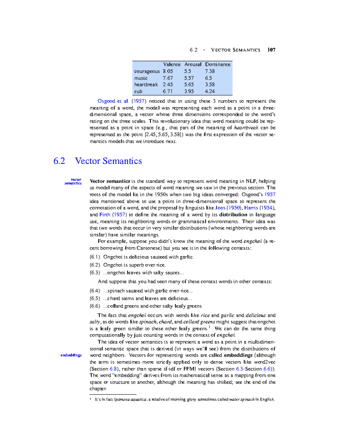 Pages 115-124 - dwdwd - 6 • VECTOR SEMANTICS 107 Valence Arousal ...