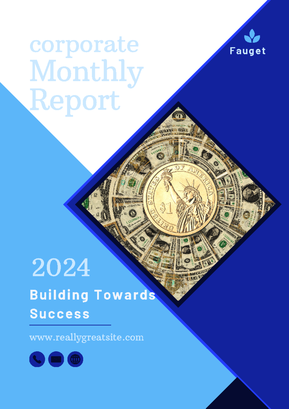 Blue Colorful Annual Report Cover - Dip of Nursing 2024 - corporate ...