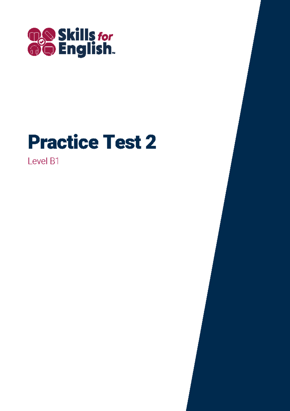 Practice-Test-B1 - best for student - Contents Practice Test Level B ...