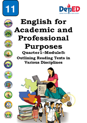 EAPP Quarter 1 Module 1 - English for Academic purposes - English for ...