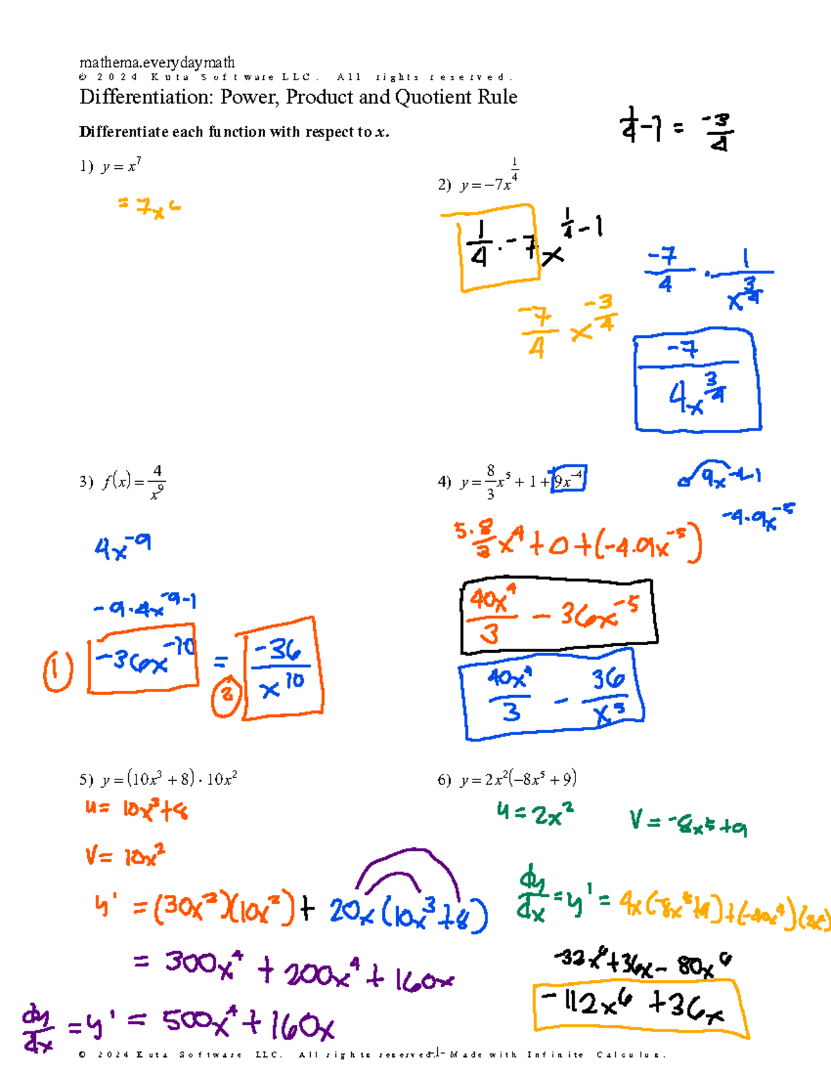 Simplifying Math Questions in the Differentiating, Answering the ...