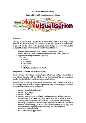 Exam 2018, questions and answers - FIT3179 Data Visualisation Sample ...
