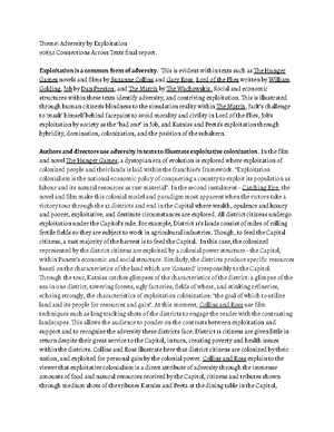 Analyse Unfamiliar Text Practice Questions - UNFAMILIAR TEXTS NCEA ...