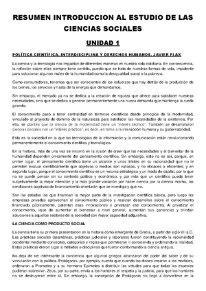 Resumen de intro al estudio - Resumen de intro al estudio Epistemología ...