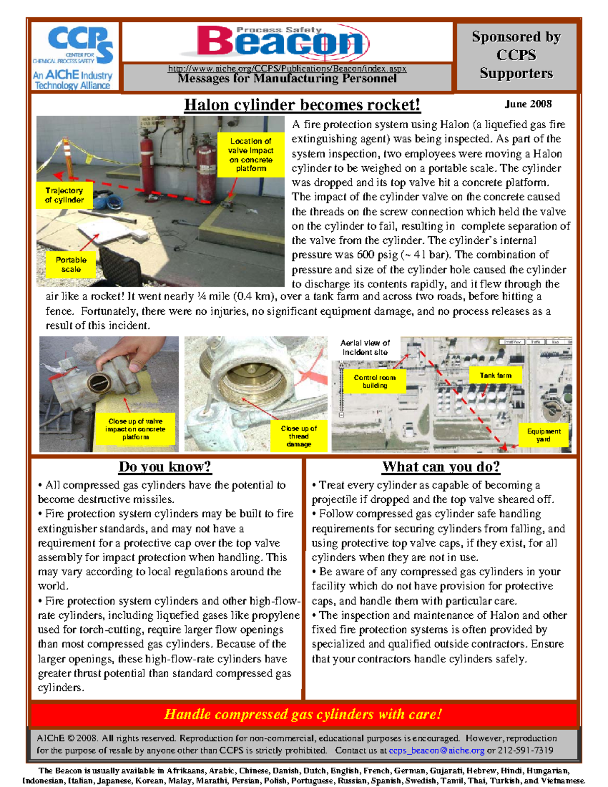 2008-06-Beacon 1 - Safety Engineering - Treat every cylinder as capable ...