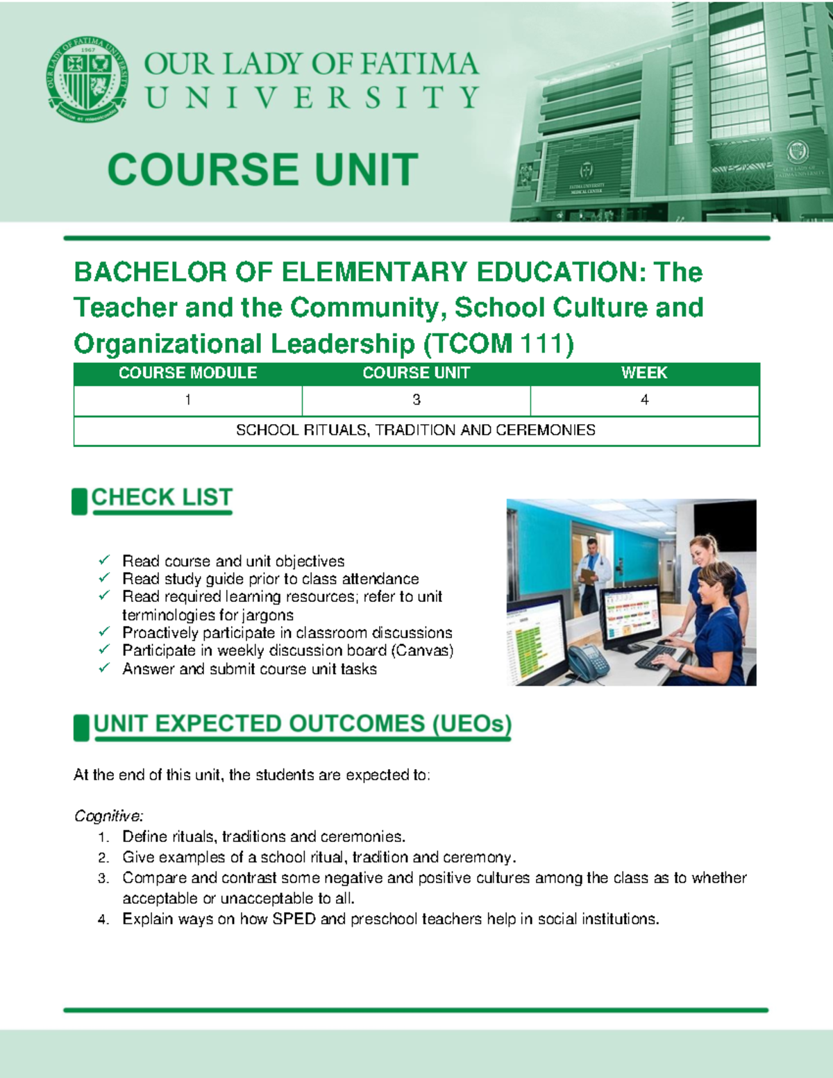 TCOM CU 3f - ... - BACHELOR OF ELEMENTARY EDUCATION: The Teacher and ...