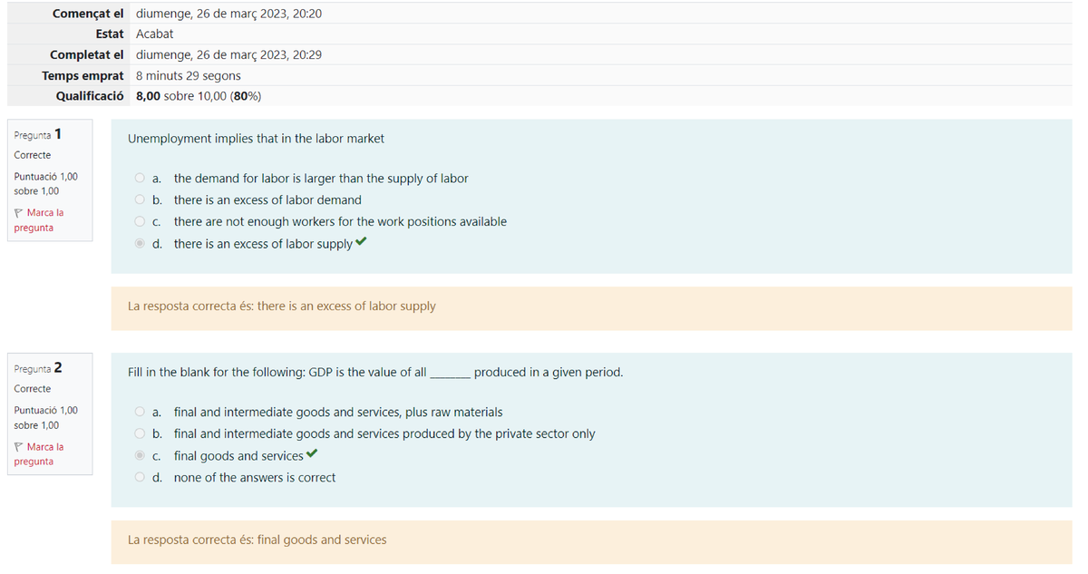 Intro Macro Quizz 1 - Introduction to Macroeconomics - Studocu