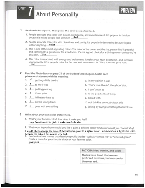 Tn2 workbook answer key solucionario - Top Notch 2, Third Edition Unit ...