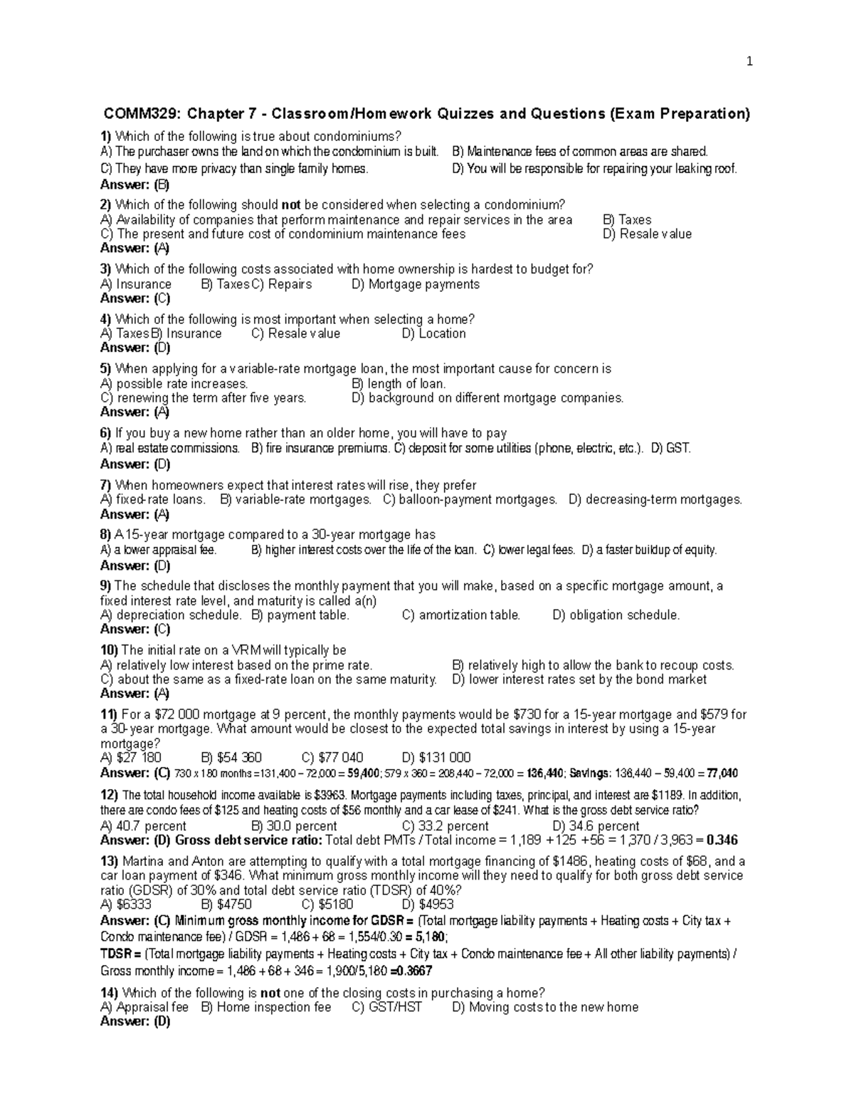 Midterm Practice questions (midterm practice) - Commerce 4Fp3 ...