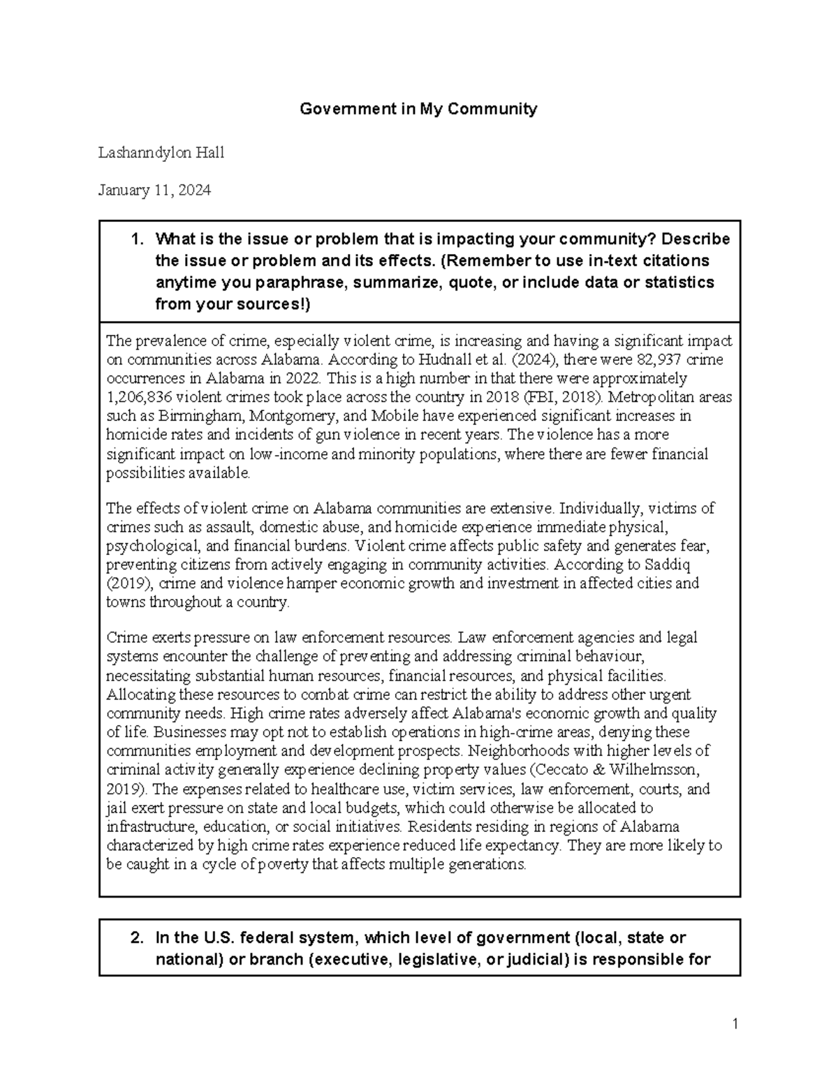 Government in My Community - Government in My Community Lashanndylon ...