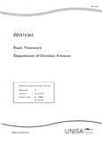 Bnu1501 - Unisa - Basic Maths - Studocu