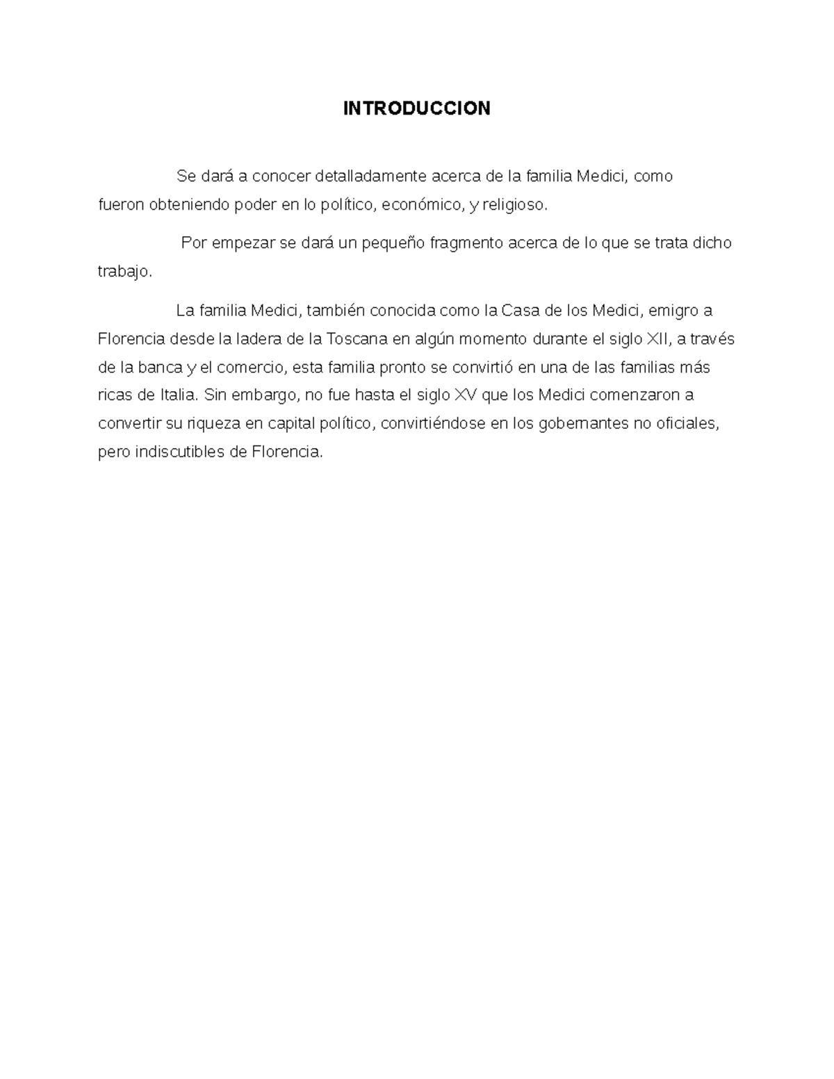 Ensayo de la familia Medici, historia, árbol genealógico - historia del ...