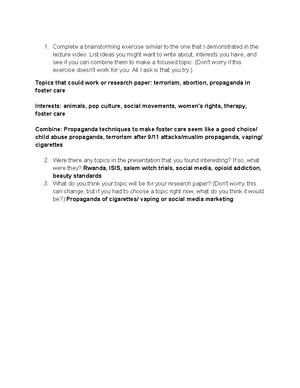 Evaluating sources - writing assignment - Find a source that you plan ...