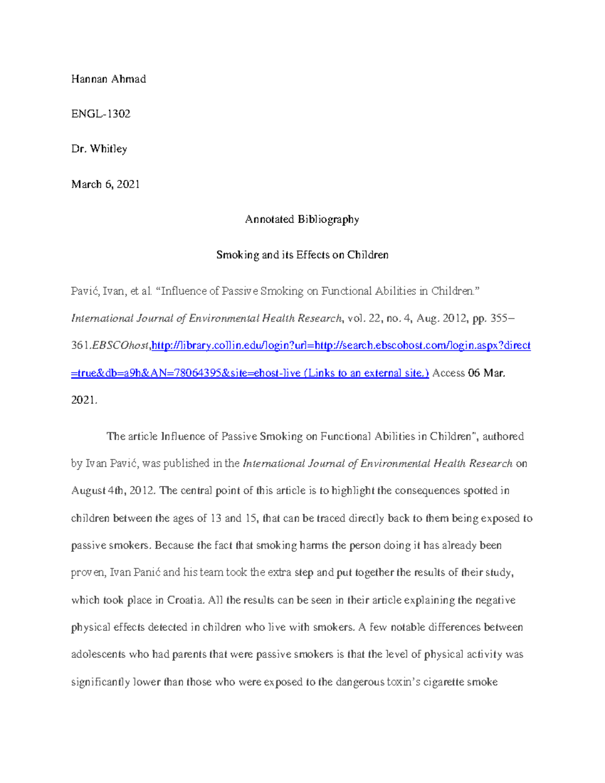 Psychology Deep Study course 101 Perfect guide - Hannan Ahmad ENGL- Dr ...