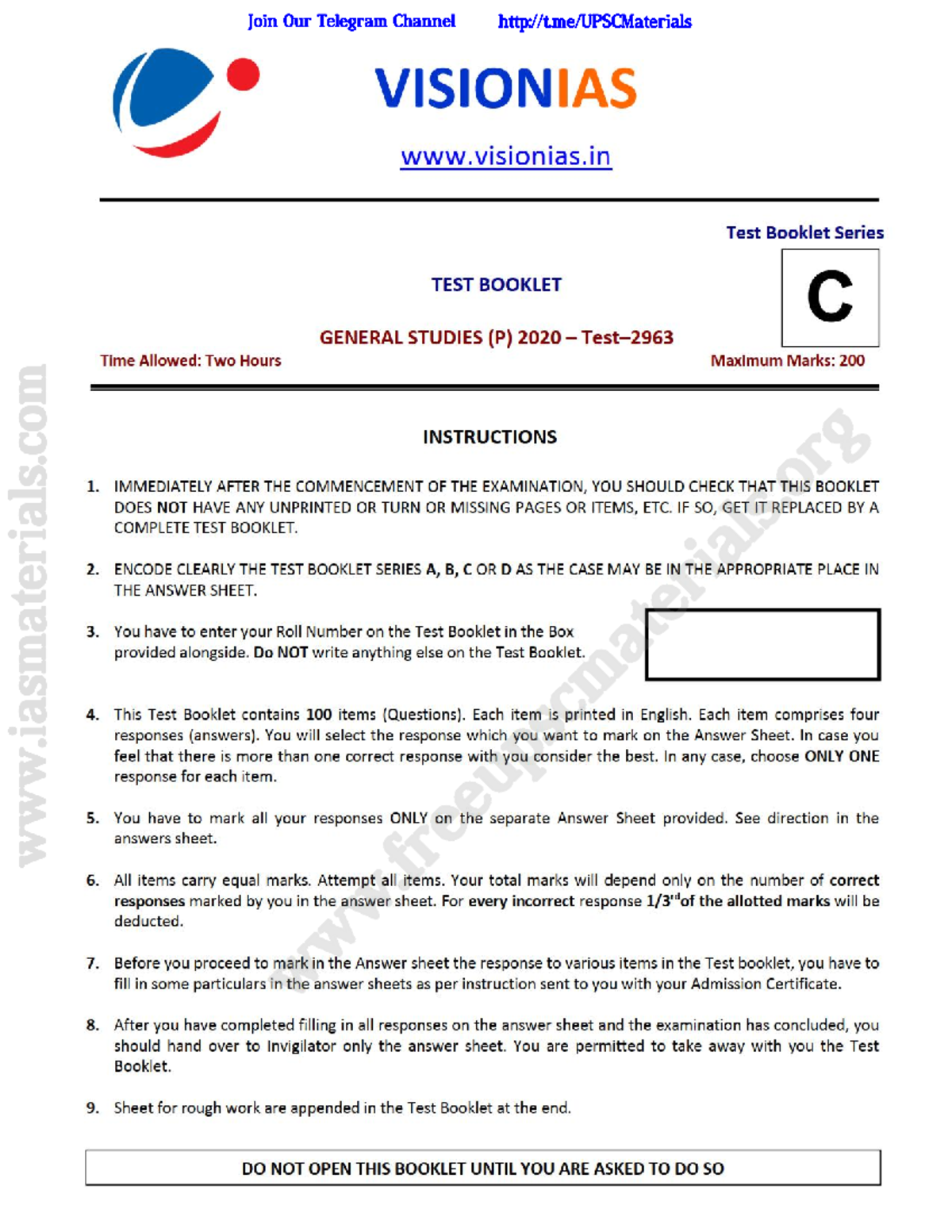 1.Test 1 Questions - Test - General Knowledge - Studocu