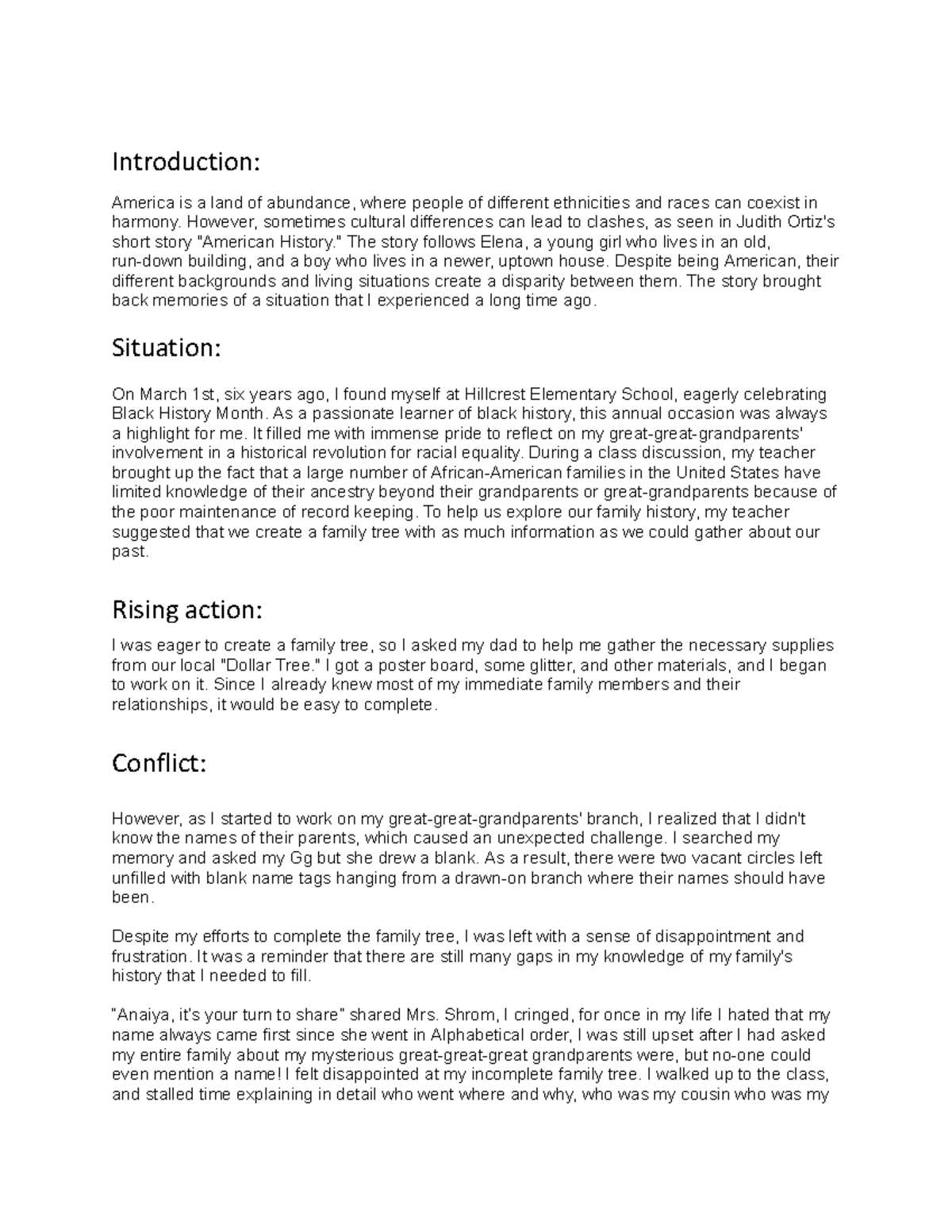 American identity - Introduction: America is a land of abundance, where ...