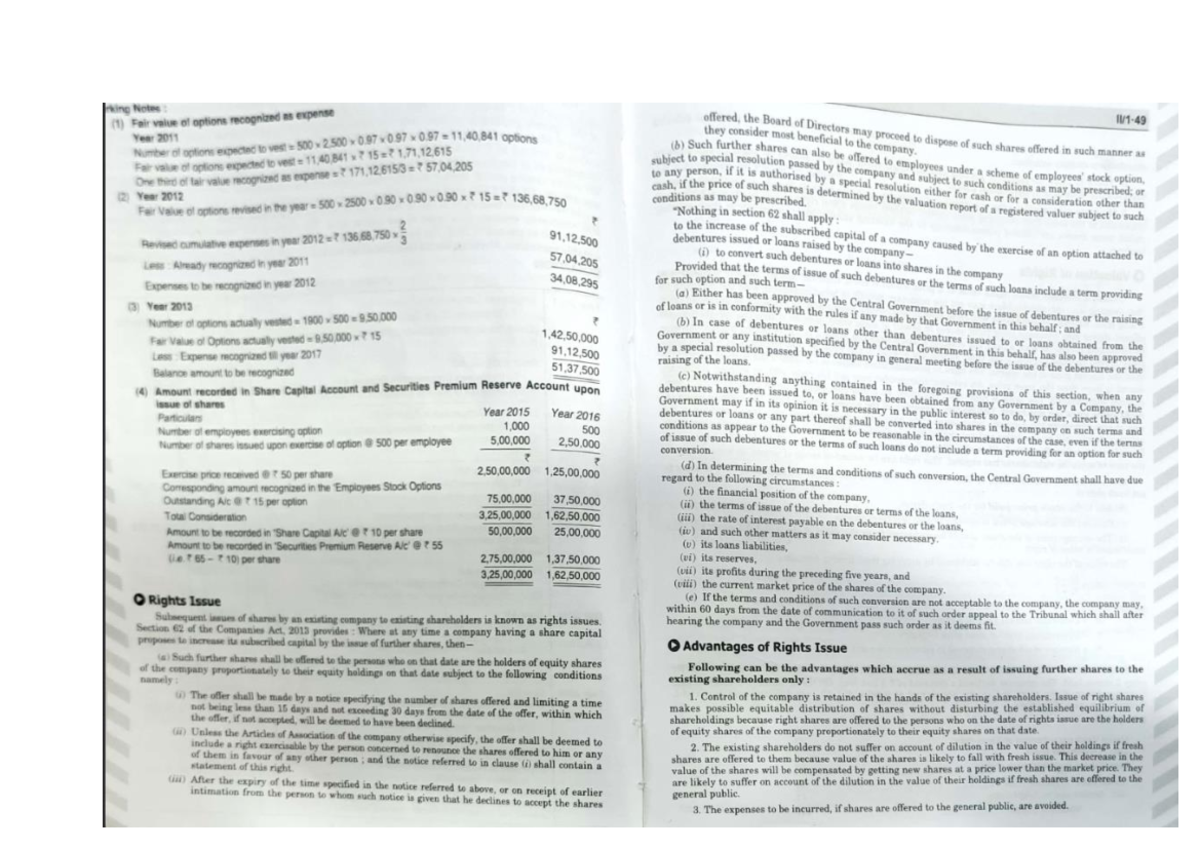 Buy back - notes - BCOM Commerce with Computer Application - Studocu