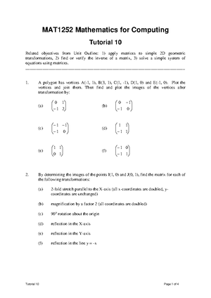 Lab1 Practice Form - Mathematics 2 (1st lab) - Laboratory 1 Answer Form ...