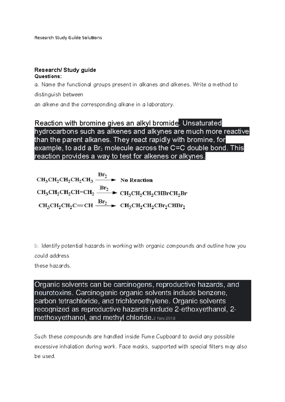 Research Study Guide Solutions - Research Study Guide Solutions ...