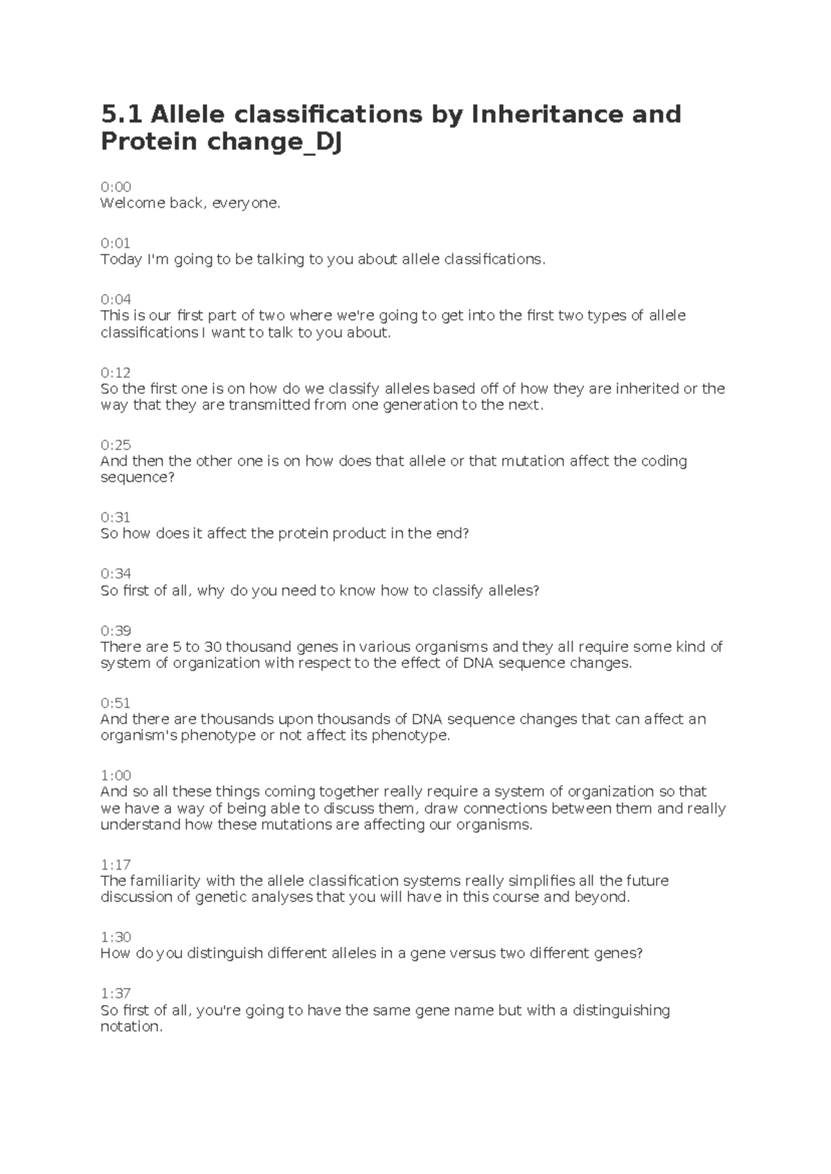 5.1 Allele classifications by Inheritance and Protein change DJ-en-US ...