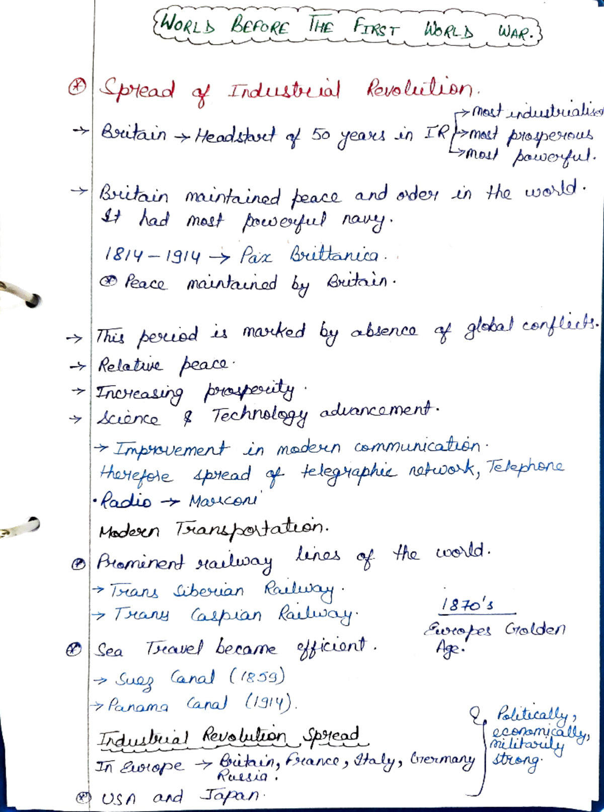 World war 1- causes,course, consequences and peace treaties. - {WoRLb ...