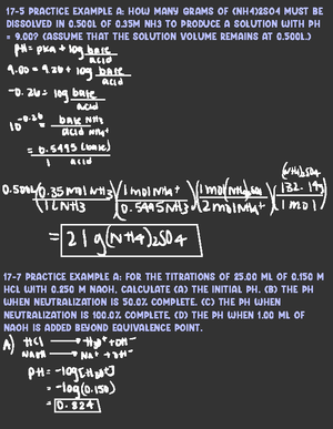 Chem 185 Chapter 18 - Solubility And Complex Ion Equilibrium #1 - Introduction Review of ...