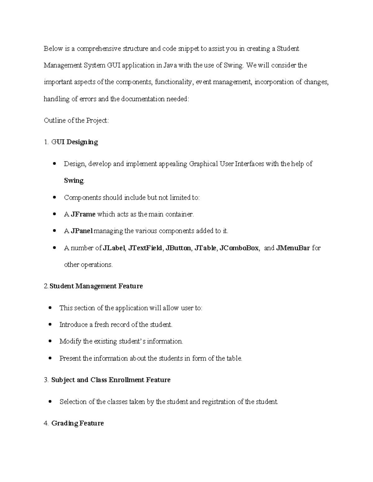Programming Assignment Unit 7 - Below is a comprehensive structure and code snippet to assist ...