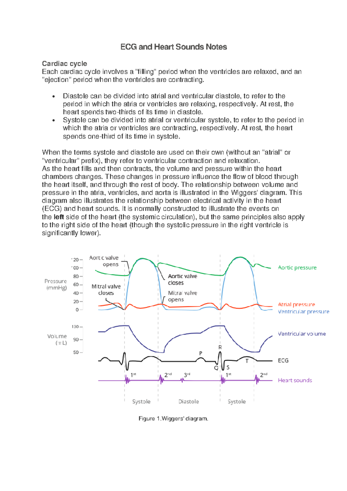 03.02.22 ECG (D) - Practice materials - ECG and Heart Sounds Notes ...