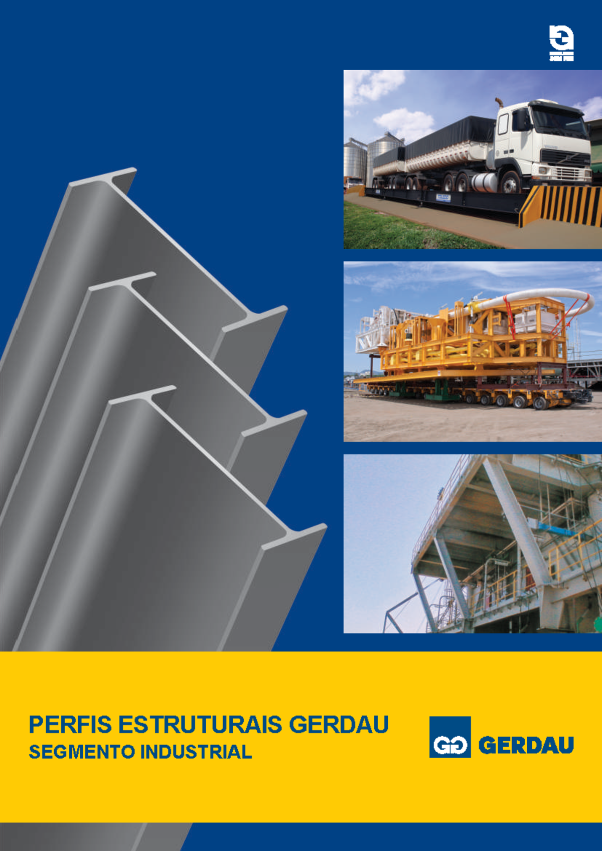 Folder Perfis Estruturais Gerdau Segmento Industrial 1 - PERFIS ...