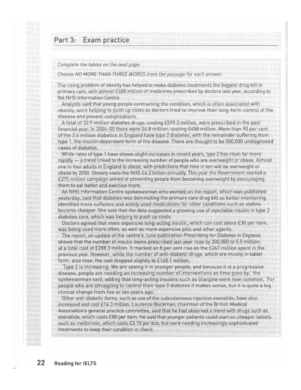 Practice reading skill table completion RP1 - Tiếng Anh cơ sở - Studocu