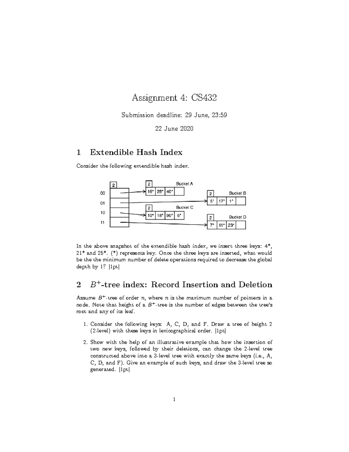 CS 432 Databases Assignment 4 - Assignment 4: CS Submission deadline: 29 June, 23: 22 June 2020 ...