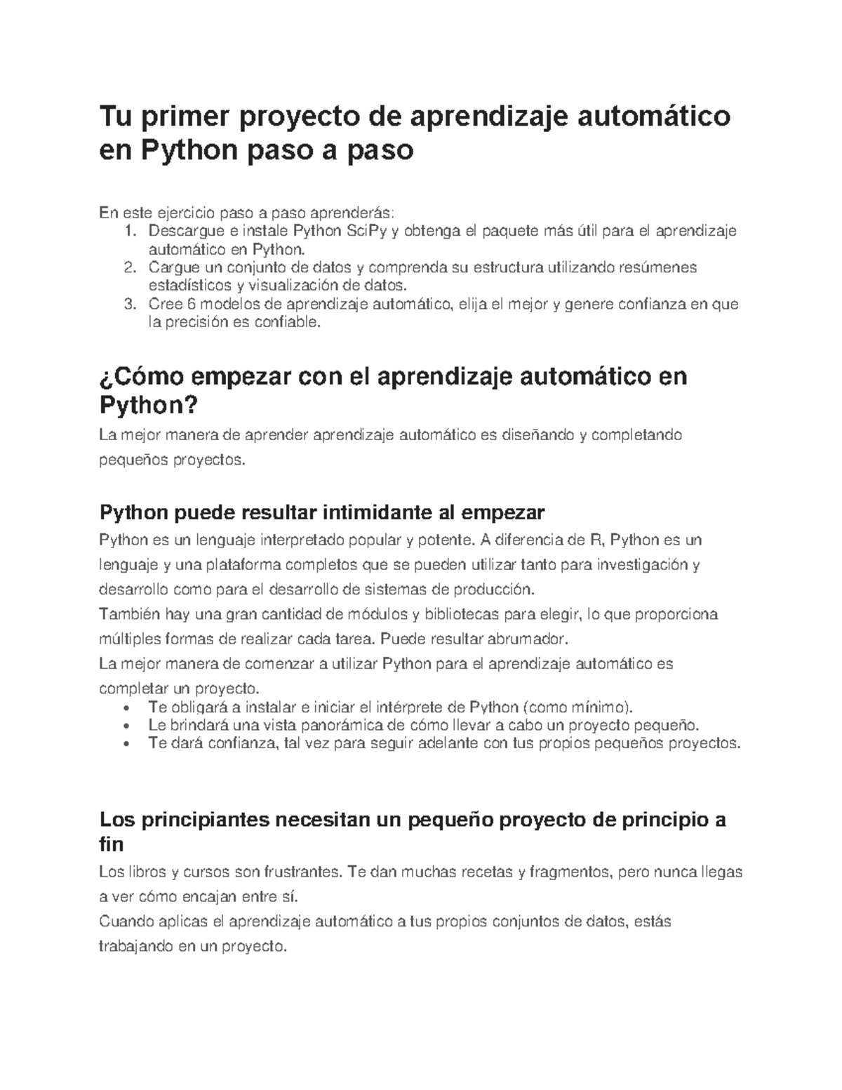 Taller 1 ML-Python - dfghjkm gy iv - Tu primer proyecto de aprendizaje automático en Python paso ...