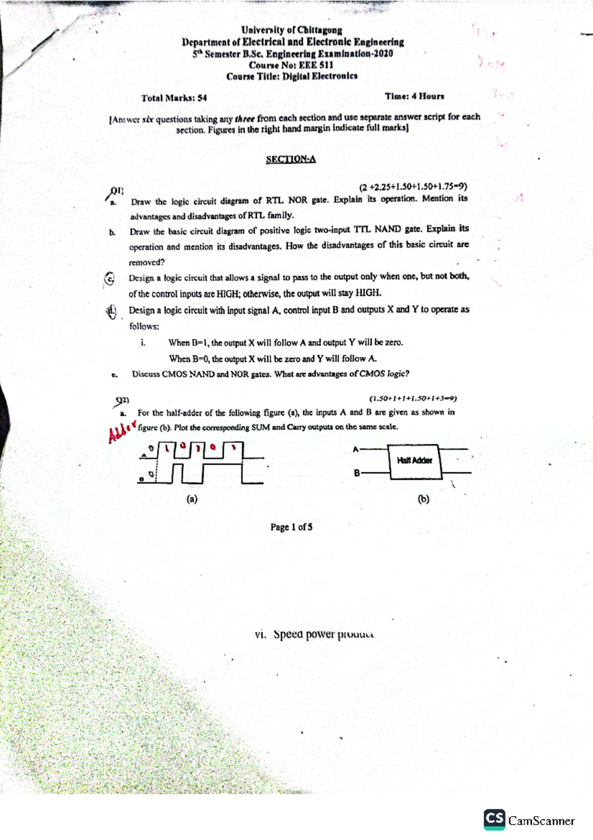 5th semester question - COMP SCI 2000 - Studocu